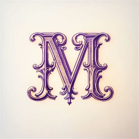 Elegant Iridescent K Monogram Design On Midnight Purple Background Monogram Playground