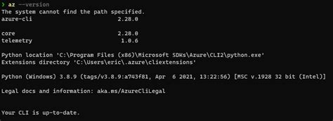 Az Upgrade Returns Python Errors Issue 19753 Azure Azure Cli GitHub