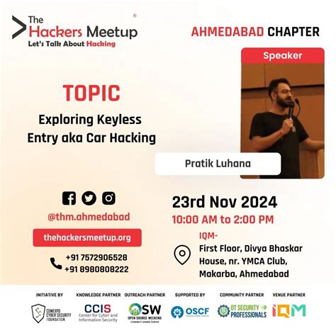 The Hackers Meetup On Linkedin Cybersecurity Carhacking Thehackersmeetup Keylessentry