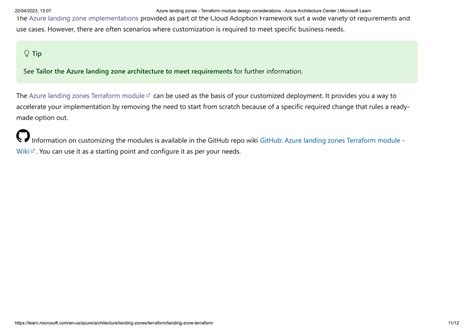azure landing zones terraform module design considerations azure