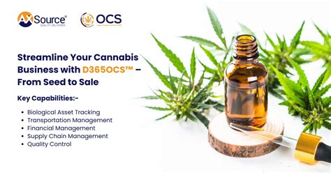 Axsource On Linkedin Cannabisindustry Erp Compliance Seedtosale Axsource Cannabis