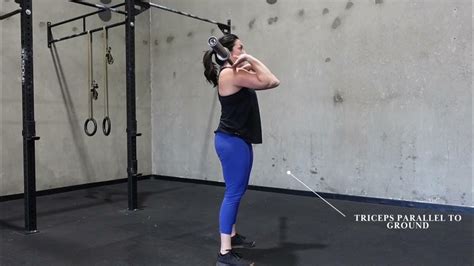 Makers Crossfit 9 Foundational Movements Front Squat Youtube