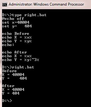 Batch Script Align Right GeeksforGeeks