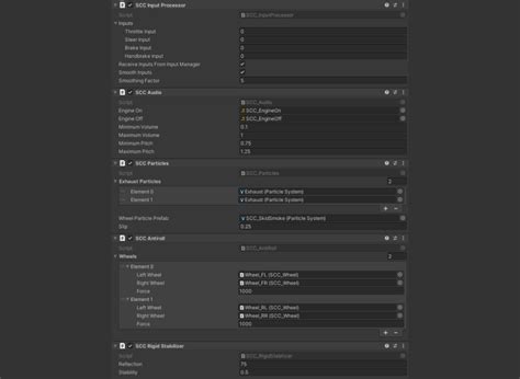 Simple Car Controller Bonecracker Games Unity Assets Realistic Vehicle Behaviors