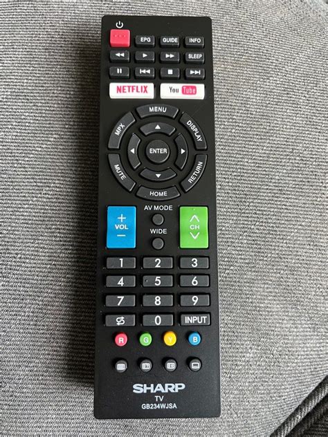 SHARP TV Remote Control TV Home Appliances TV Entertainment TV Parts Accessories On