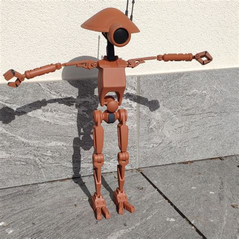 3d Printable Pit Droid 12 By Kevin Thomas