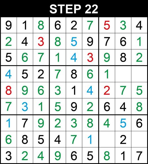 Step By Step Sudoku Solution