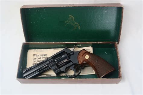 Beautiful Early Colt Python 1965 Original Box Legacy Collectibles