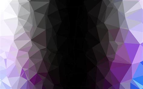 Light Multicolor Rainbow Vector Shining Triangular Template 12222395