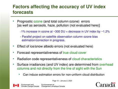 Ppt Enhancing Uv Index Forecasting In Canada Powerpoint Presentation