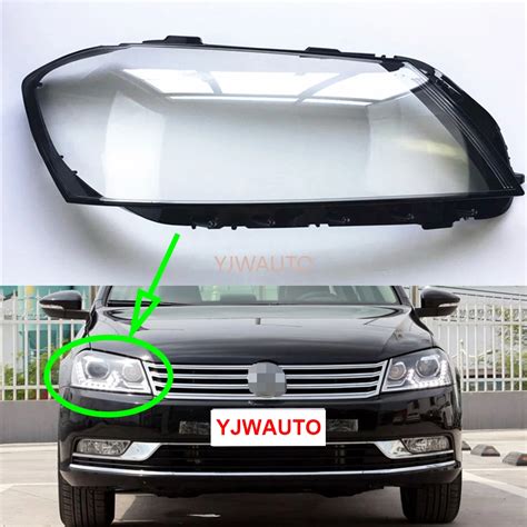 Headlight Lens For Vw Magotan Passat B7l 2012~2015 Headlamp Cover Car