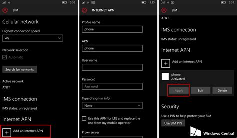 Mobile Data Connectivity Apn Settings