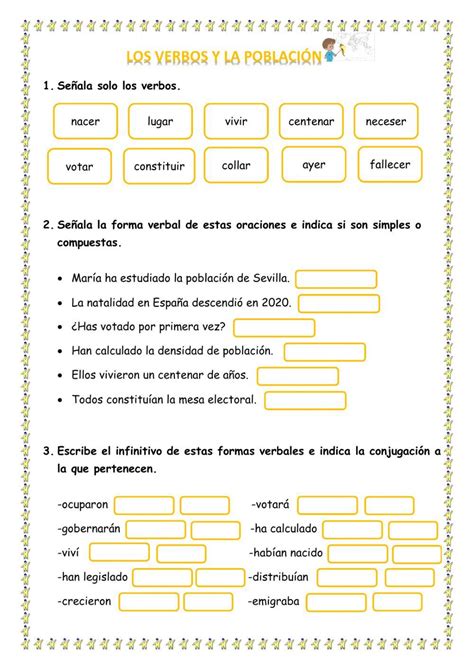 Prueba Verbos Worksheet Live Worksheets 47 Off