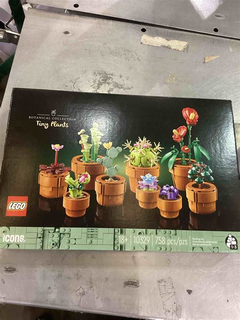 Lego Icons Tiny Plants Building Set Cactus Dcor T Idea For Flower Lovers Carnivorous