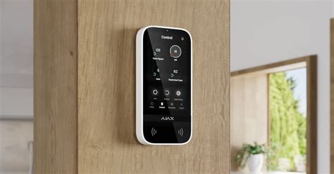 Keypad Touchscreen Release Elevating Ajax System Management Ajax