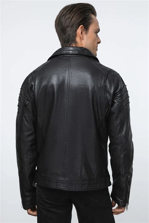 Косуха из натуральной кожи Urban Fashion For Men 681228003 цены в ...