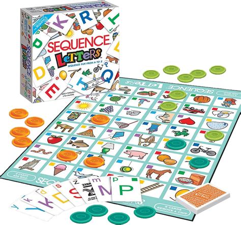 Goliath Sequence Letters Board Game Sequence Fun From A To Z 1 Pack