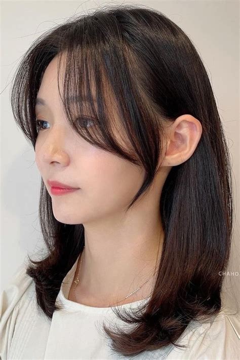 45 Korean Curtain Bangs Styles That Look Good On Everyone Bangs With