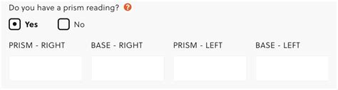 Do You Offer Prism Correction For Prescription Lenses Lip