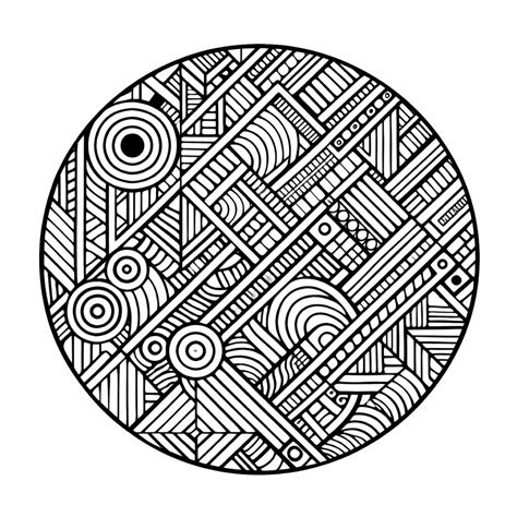 Mandala Circle Coloring Pages Creative Coloring World