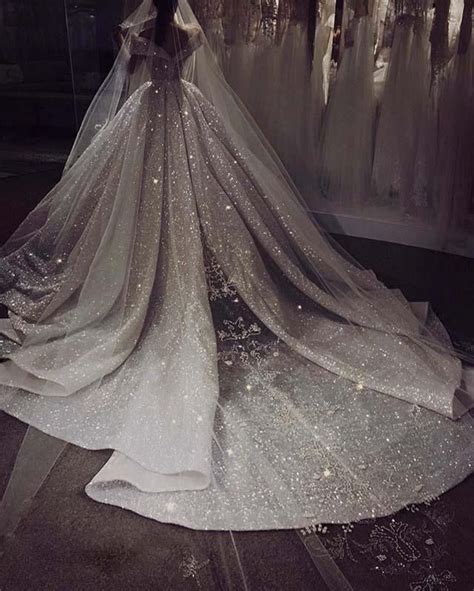 Princess Style Glitter Wedding Dresses 2020 Ball Gown Phylliscouture
