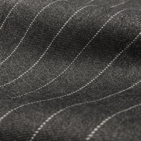 Gray Pinstripe Flannel Suit