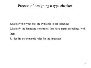Type Checking Compiler Design Sharethisifyoulike Ppt
