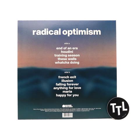 Dua Lipa Radical Optimism Indie Exclusive Eco Colored Vinyl Vinyl L