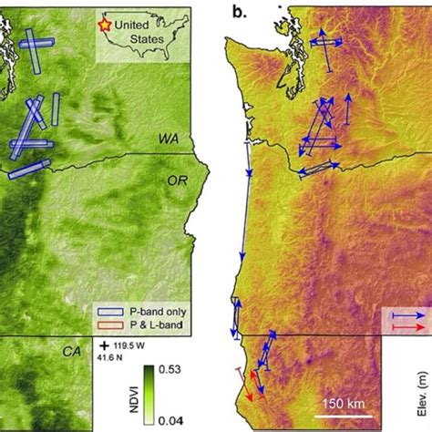 Mapped Landslides From P Band Insar And A Comparison To The Usgs