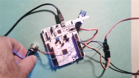 Servomoteur Potentiomètre Et Stm32 Nucleo Youtube