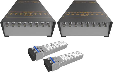 Matrix Switch MSC SFL 117 8 Channel 3G SDI SDI HDSDI Over Fiber Extender CWDM Fiber Link