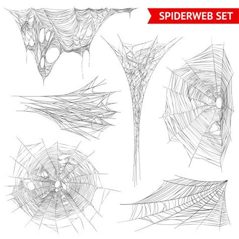 Download Realistic Spider Web Cobweb Set For Free Spider Web Drawing Spider Drawing Spider Web