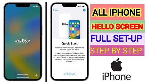 Iphone 6 7 8 Full Set Up । Any Iphone Hello Screen Set Up Only 1 Minute । Youtube
