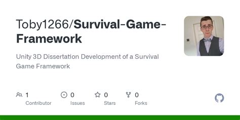 Github Toby1266 Survival Game Framework Unity 3d Dissertation