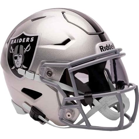 Las Vegas Raiders Riddell Speed Flex Mid Size Helmet Sports Closet