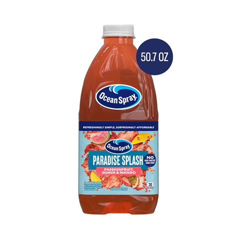 Ocean Spray® Paradise Splash Passionfruit Guava And Mango 507 Fl Oz