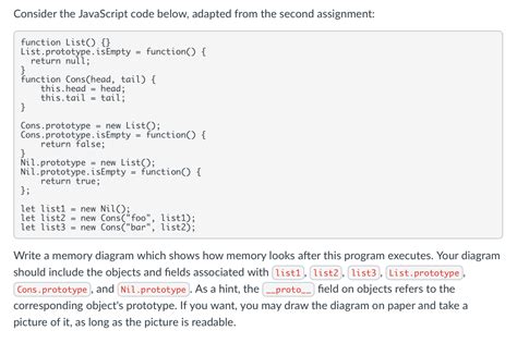 Consider The Javascript Code Below Adapted From The