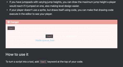 Docs Website Dark Theme Unreadable Text In Danger Modules · Issue