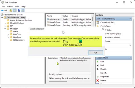 One Or More Of The Specified Arguments Are Not Valid Fix