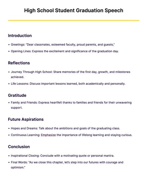 Education Graduation Speech