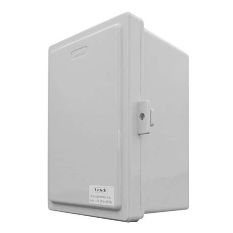 Leetech กล่องกันน้ำพลาสติกฝาทึบ รุ่น Ca 406 G ขนาด 4 X 6 นิ้ว สีเทา Shopee Thailand