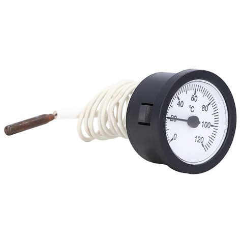 Dial Thermometer 0120c Measuring Range Copper Sensor Clear Temperature Scale 52mm20in