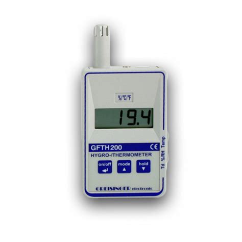 Gfth 200 Humidity Temperature And Dew Point Measuring Device Gfth200