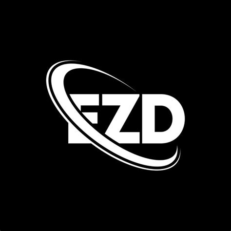Premium Vector EZD Logo EZD Letter EZD Letter Logo Design Initials EZD Logo Linked With Circle