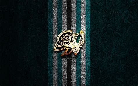 다운로드 산호세 바라쿠다 황금 로고 4k 푸른 돌 배경 Ahl 미국 하키 팀 산호세 바라쿠다 로고 하키 산호세 바라쿠다 바탕 화면 무료 데스크톱 용 무료
