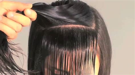 Как сделать круглую челку бесплатный видео урок Youtube