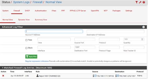 Configuring Floating Rules Aliases On PfSense Firewall Egirna Technologies