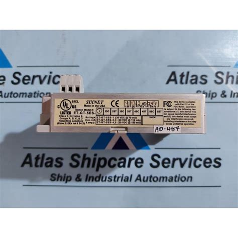 Sixnet Et Gt 5es 1 Industrial Ethernet Real Time Switch Atlas Shipcare