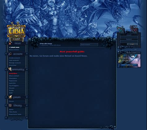 Play Otserver Crie Seu Otserver De Tibia Várias Versões