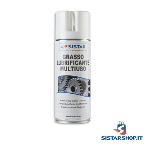Sistar E Shop Grasso Nautico Bianco Al Litio Spray